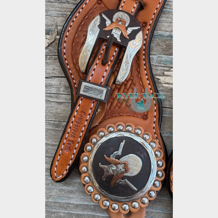 Cowperson Tack Yosemite Sam Light Spur Straps – Kyle Tack