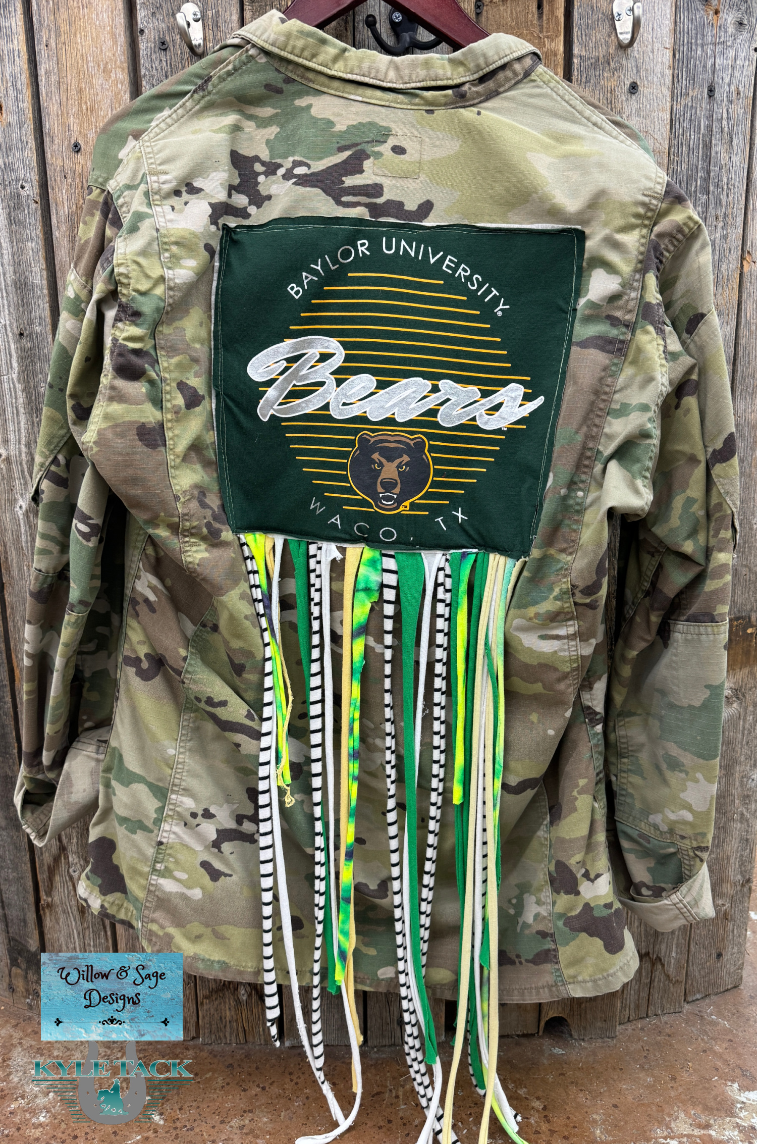 Baylor University Bears Camo Jacket – Kyle Tack