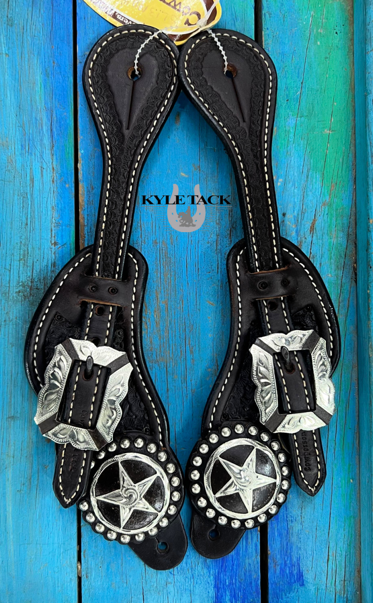 Ladies TX Star Chevron Dark Spur Straps – Kyle Tack